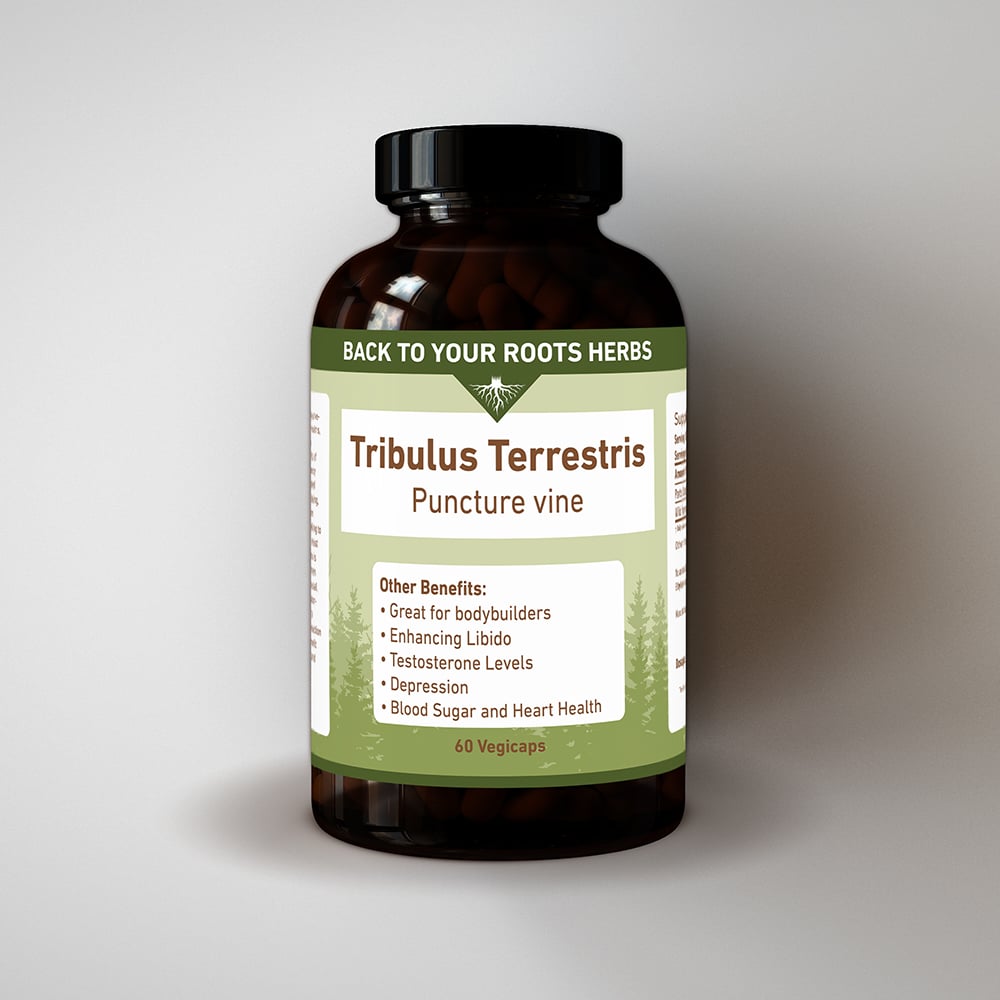 Tribulus Terrestris Capsules | Back To Your Roots Herbs