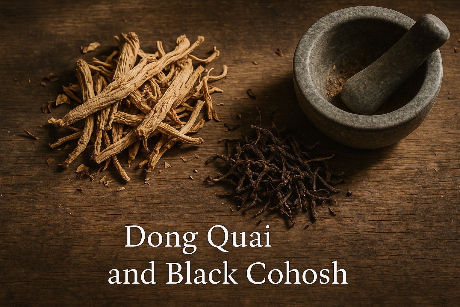 Dong Quai And Black Cohosh: Why This Classic Herbal Pairing Is Used For Menopause